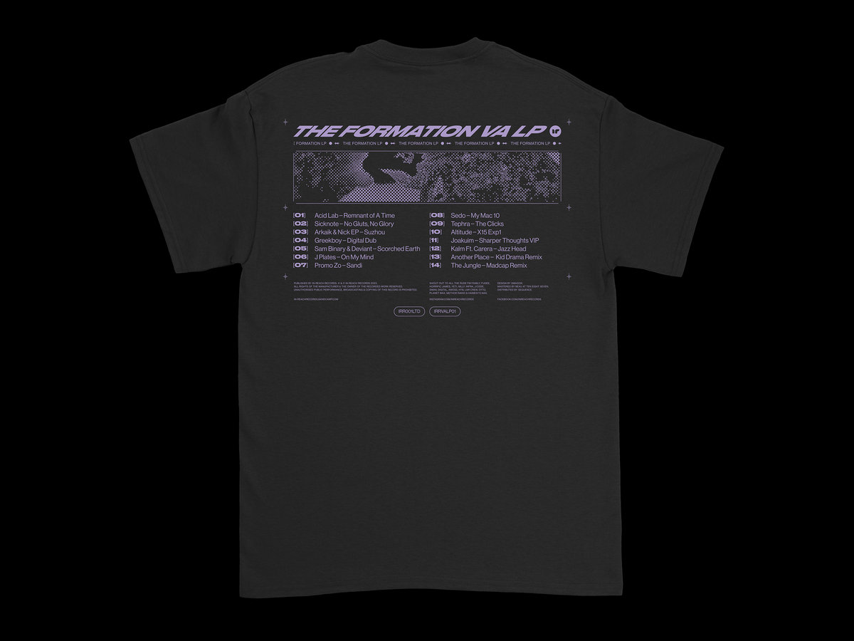 The Formation VA LP / In-Reach Records T Shirt | In-Reach Records