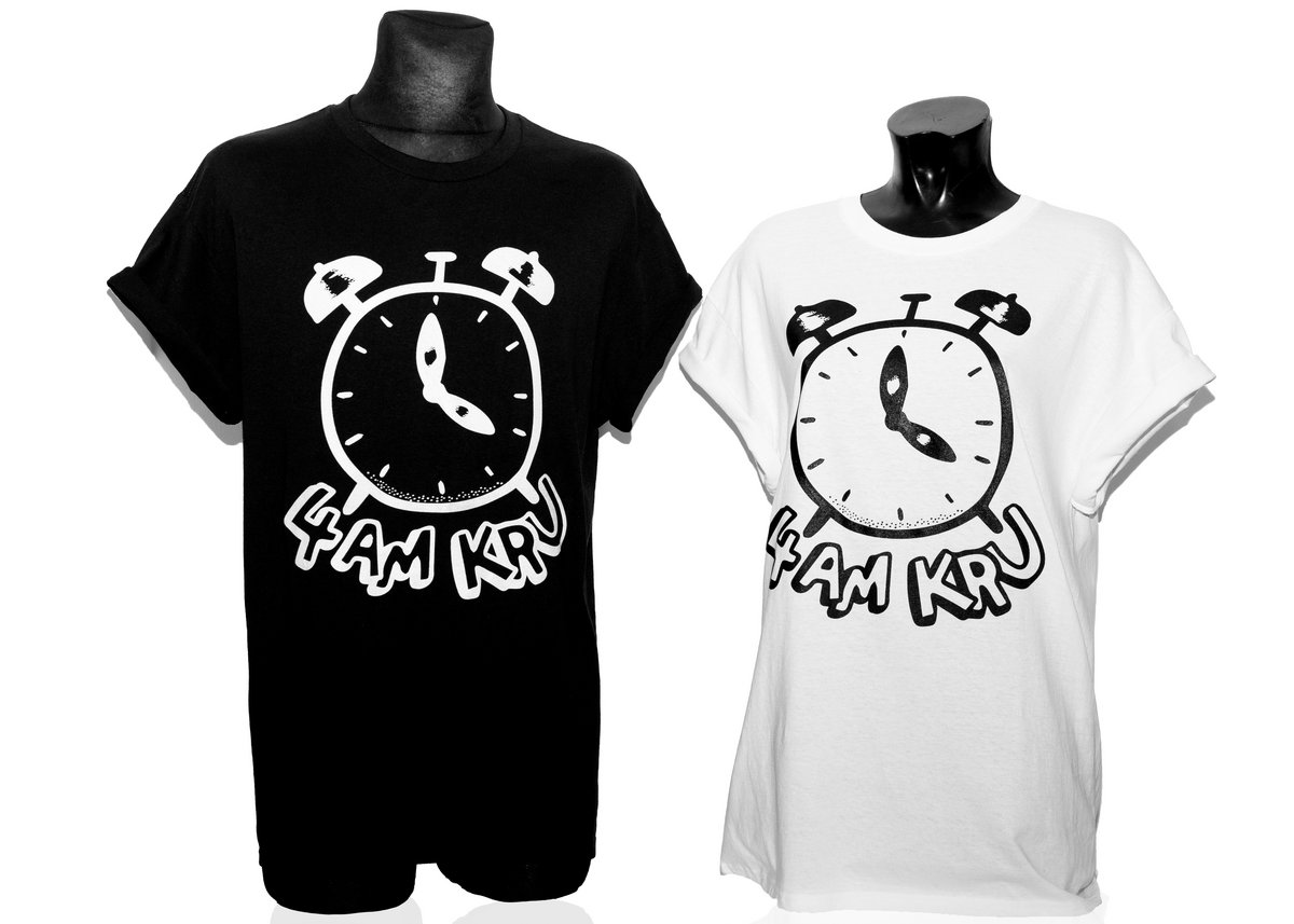 4am Clock Logo T-Shirt | 4am Kru