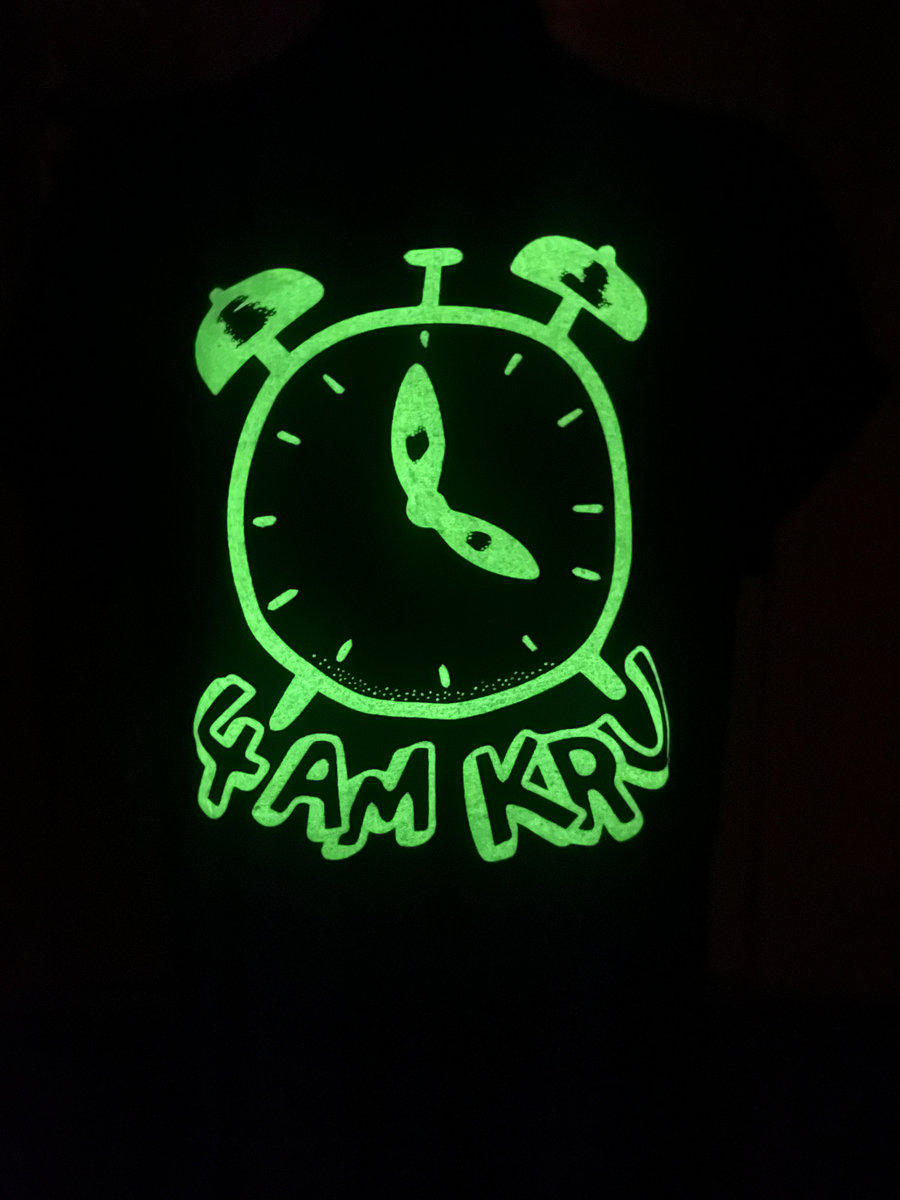 4am Clock Logo T-Shirt | 4am Kru
