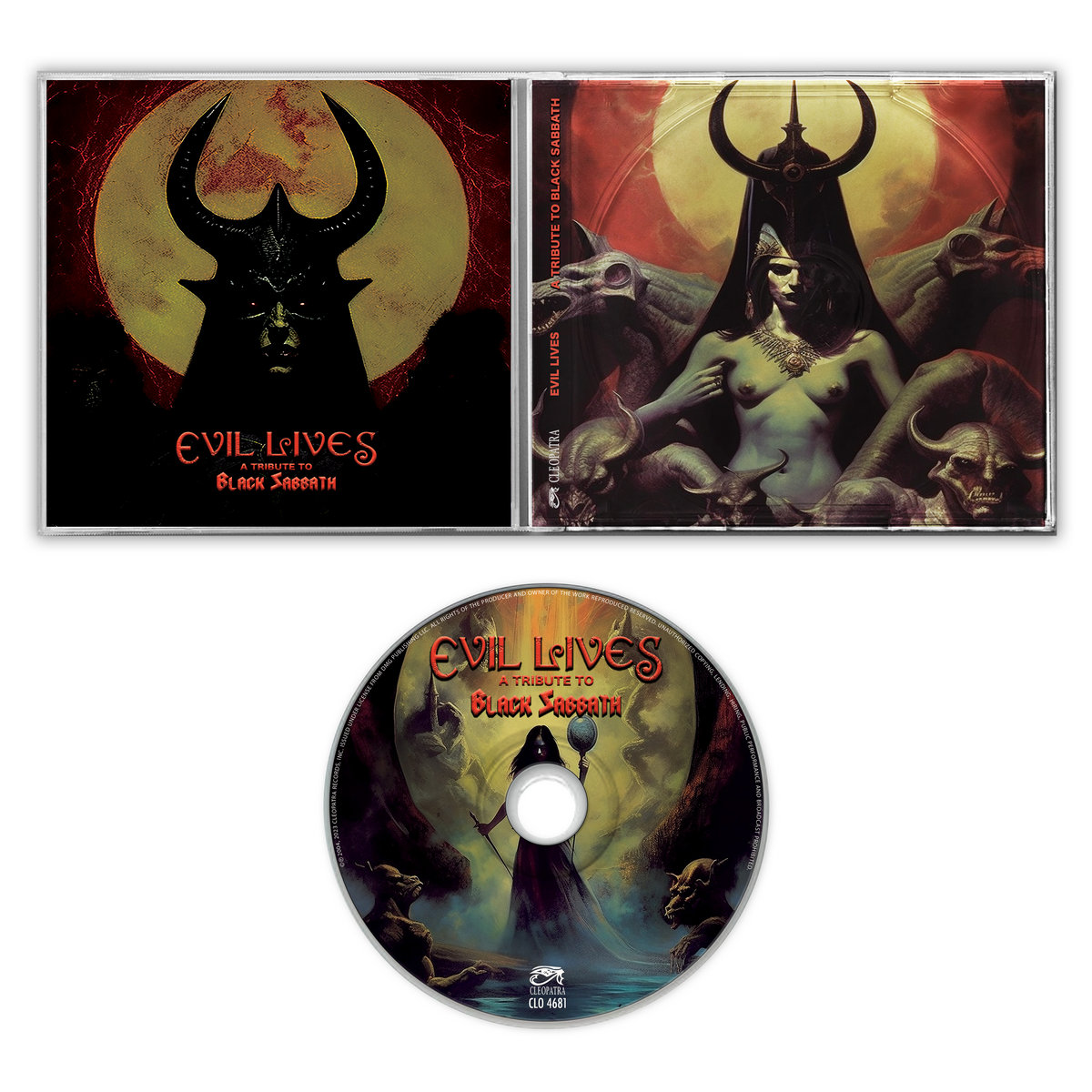 Evil Lives - A Tribute To Black Sabbath | Various Artists | Cleopatra ...