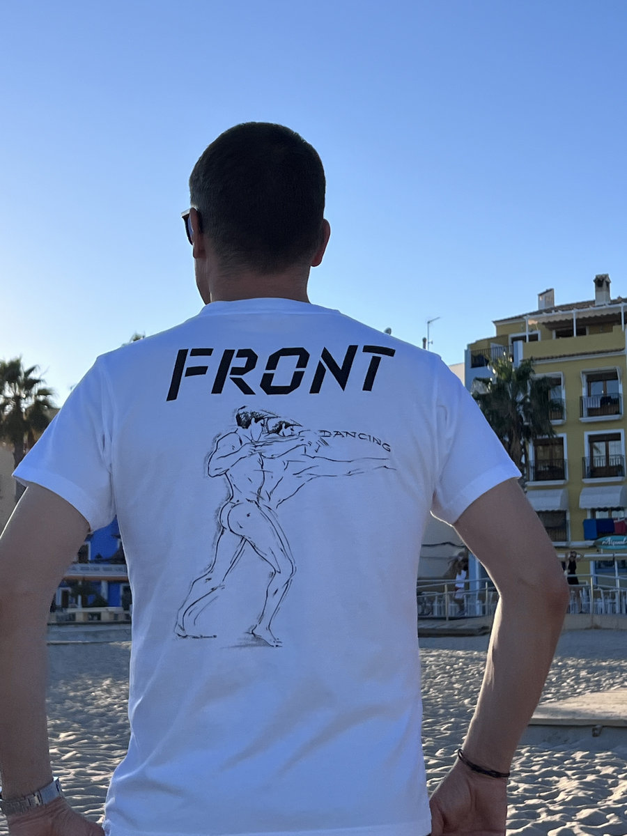 Front Club 2023 Limited Edition White T-Shirt | Running Back