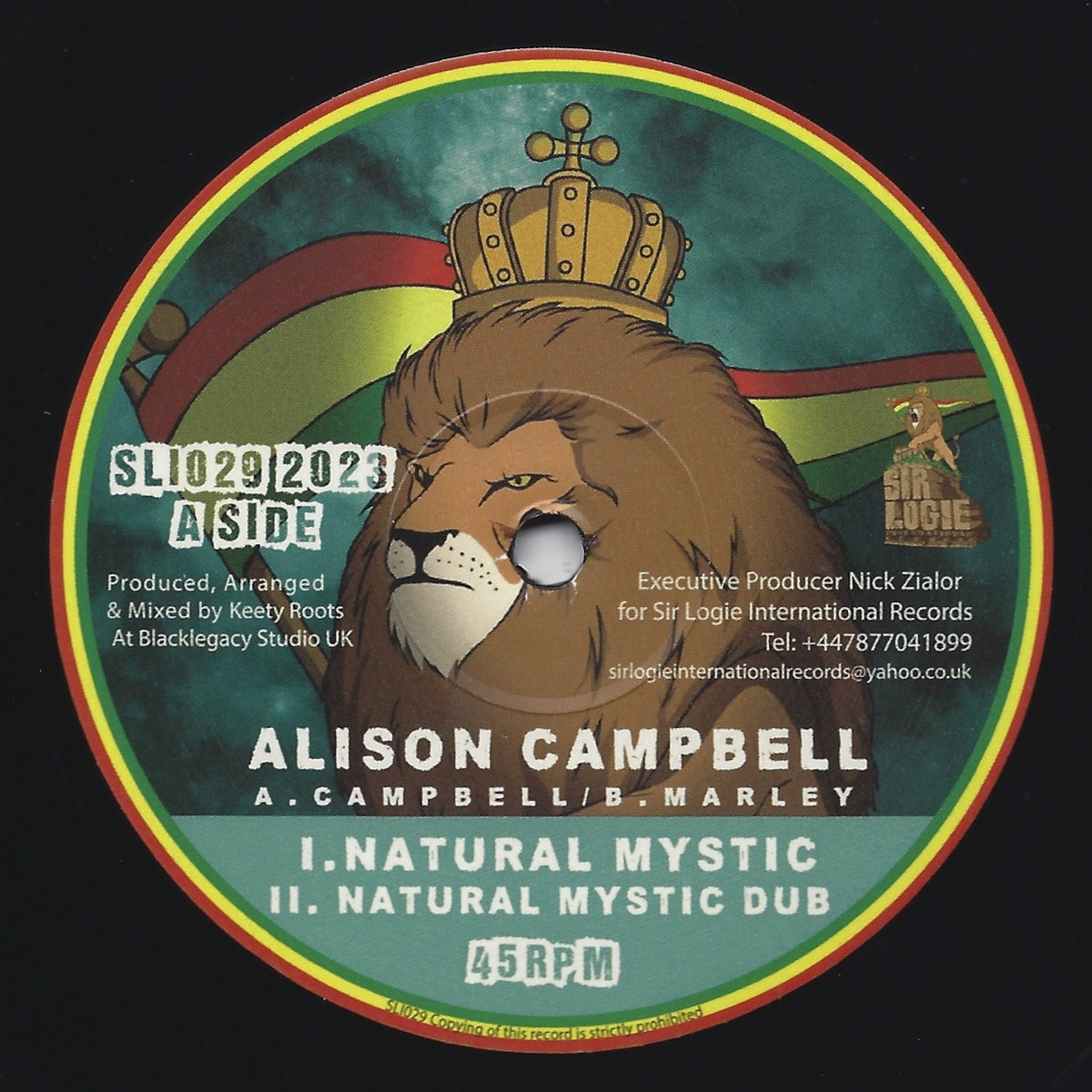 SLI029 Alison Campbell/Aba Ariginal - Natural Mystic/Natural Mystic ...