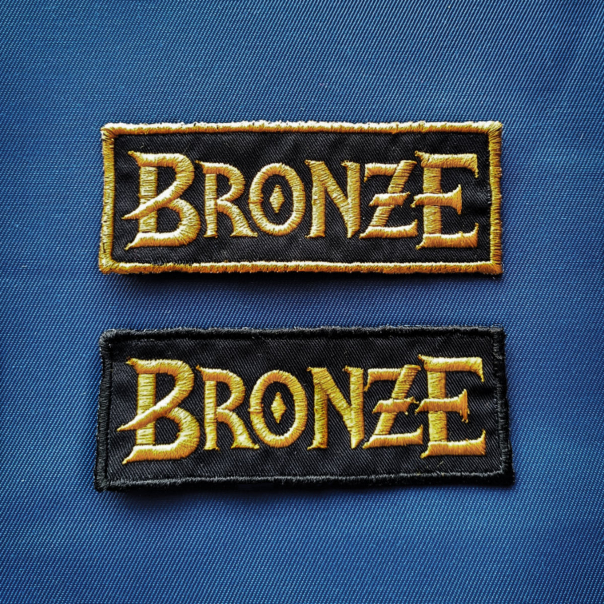 BRONZE - Logo Patch (Gold & Black Border) | Bronze