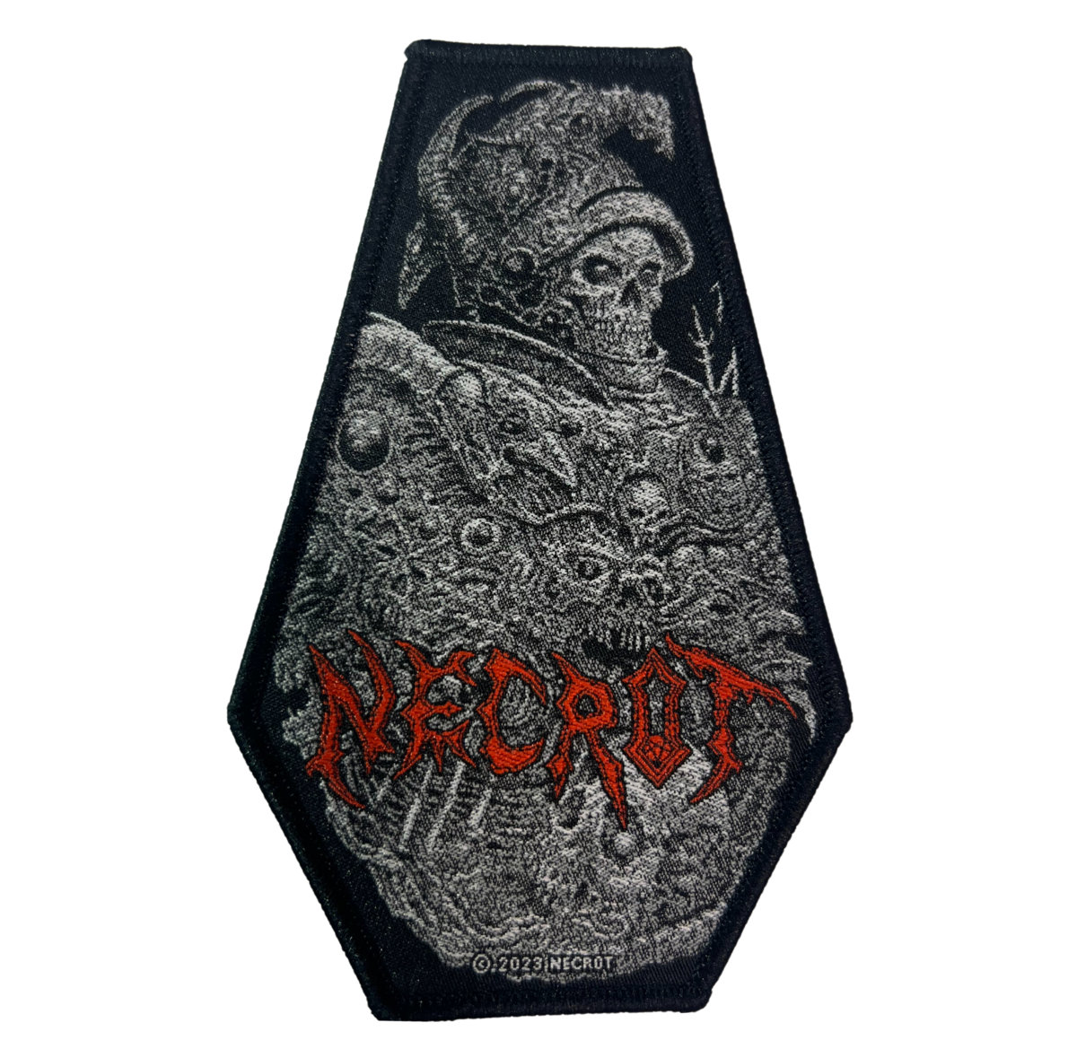 Dead Warrior coffin patch | Necrot