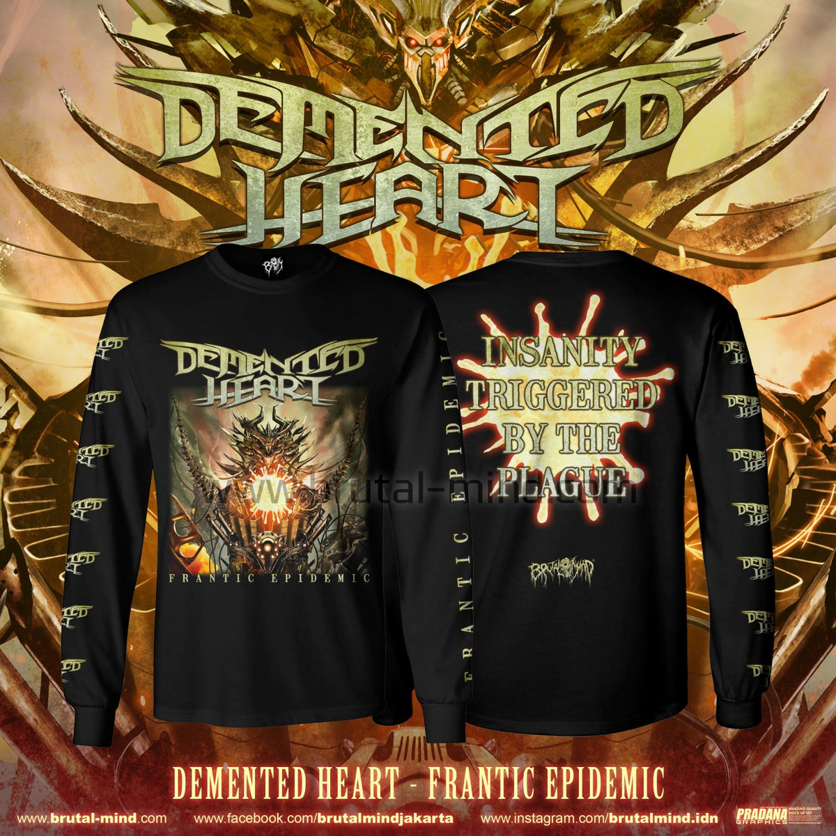 Frantic Epidemic | DEMENTED HEART | Brutal Mind