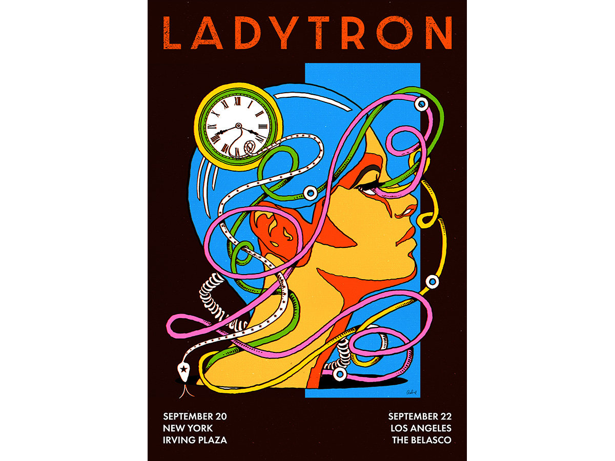 US Sept '23 Tour Poster | Ladytron