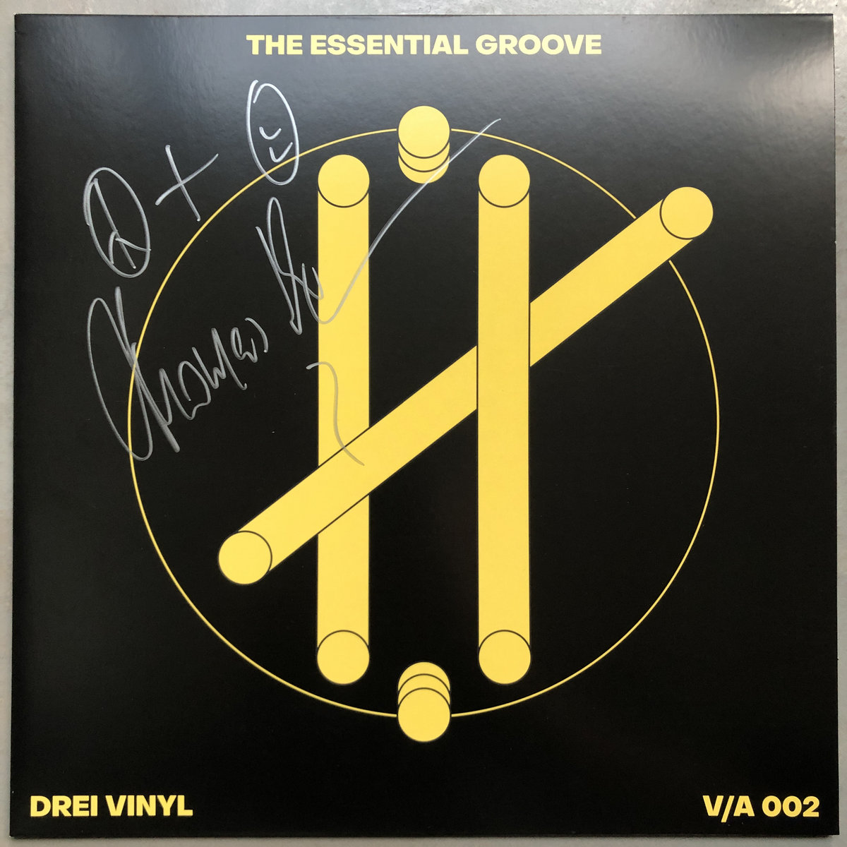 SIGNED VINYL COPIES !!! V/A002 The Essential Groove Drei Vinyl incl. my ...