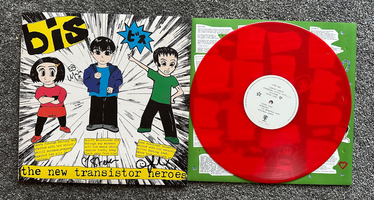 The New Transistor Heroes LP (Red vinyl) SIGNED | bis