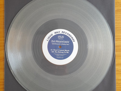 DJ Phantasy - Unreleased Vol. 2 - Very limited clear vinyl repress on ...