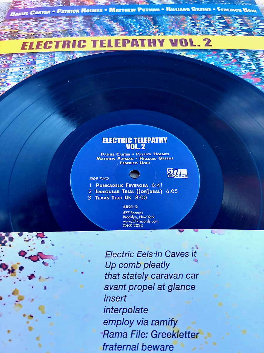 Electric Telepathy, Vol. 2 | Daniel Carter, Patrick Holmes, Matthew ...