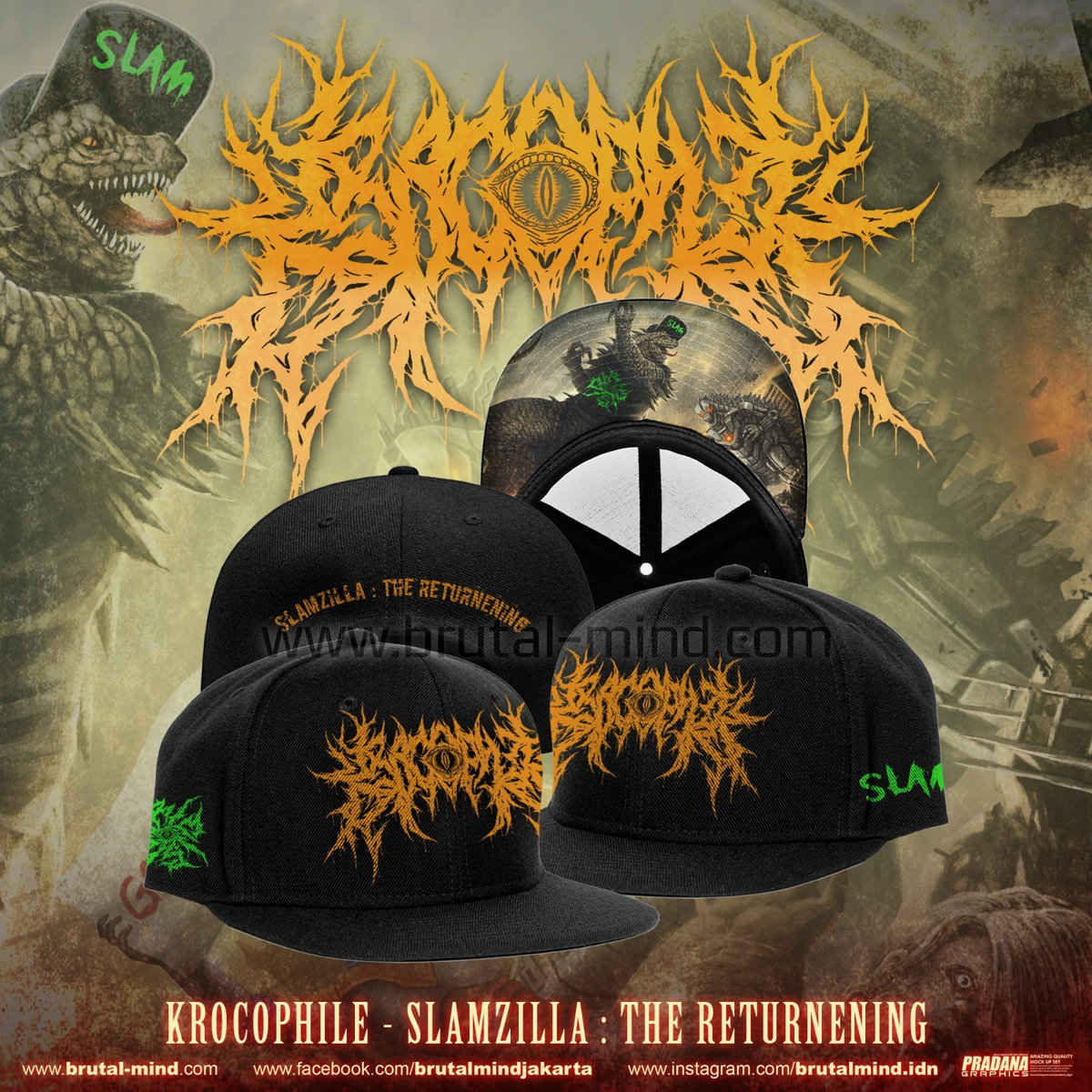 Slamzilla: The Returnening | KROCOPHILE | Brutal Mind