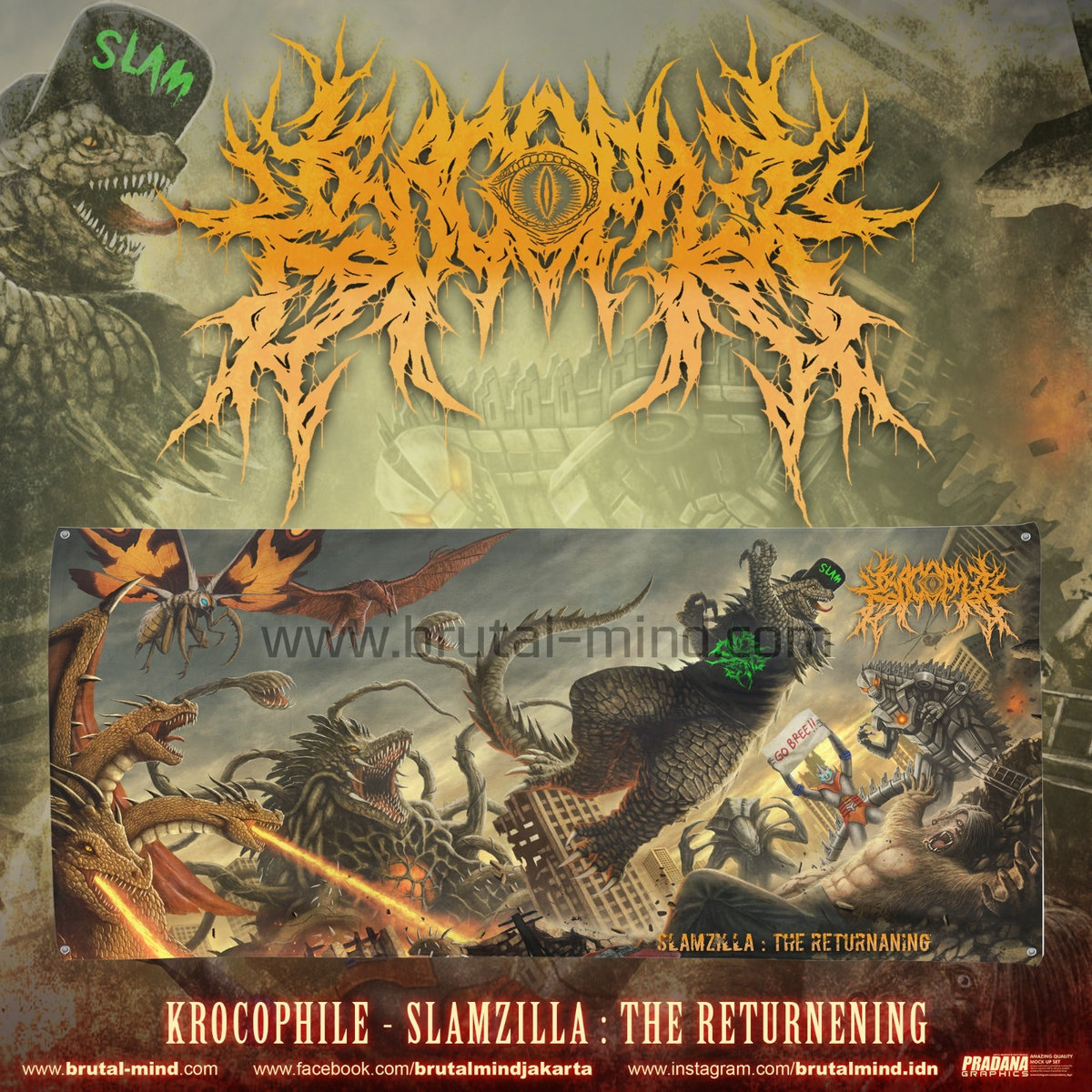 Slamzilla: The Returnening | KROCOPHILE | Brutal Mind