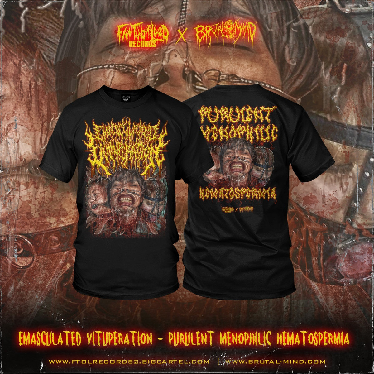 Purulent Menophilic Hematospermia | EMASCULATED VITUPERATION | Brutal Mind