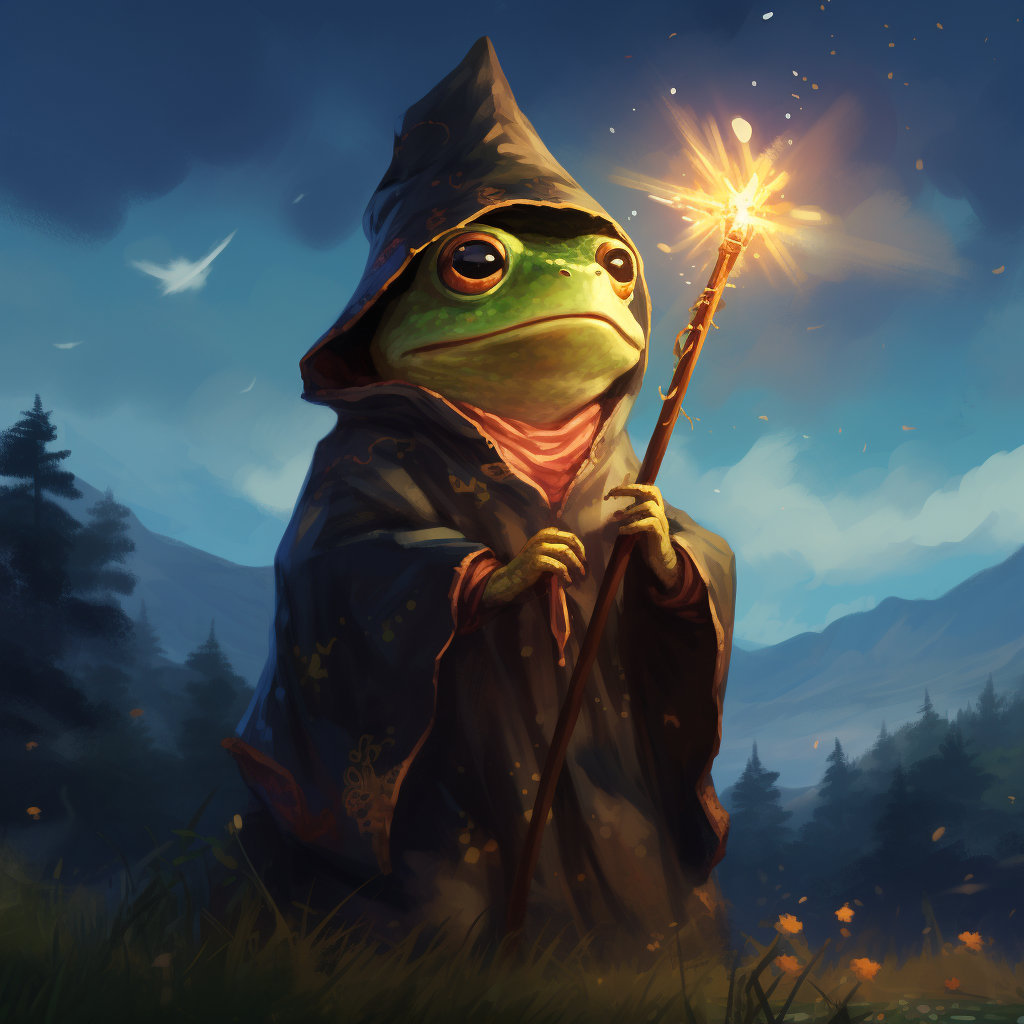 frog magician | frog magician