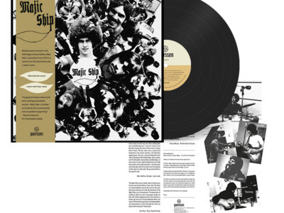 MAJIC SHIP - Majic Ship · Black LP | Guerssen Records