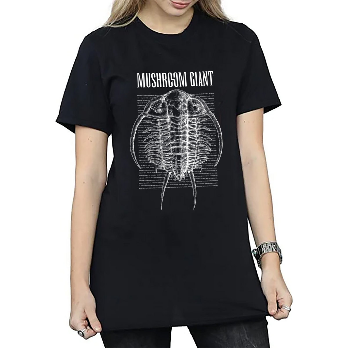 "Metamorphosis" t-shirt LIMITED EDITION | MUSHROOM GIANT