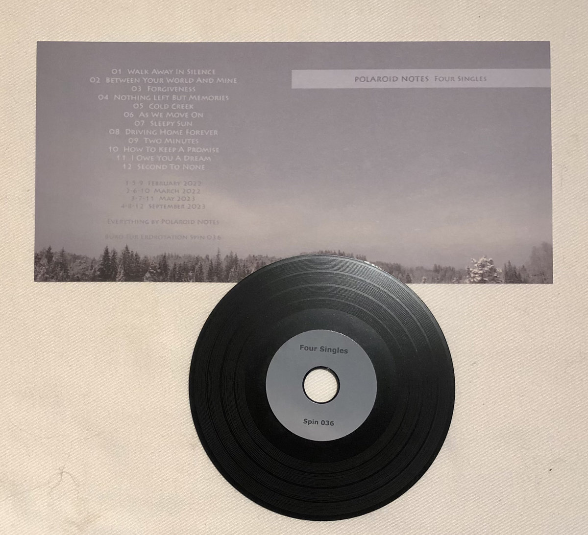 Four Singles | Polaroid Notes