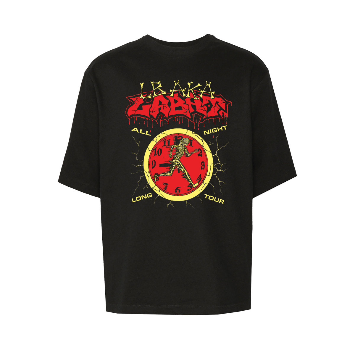 LB aka LABAT All night long tour T-Shirt | LB aka LABAT