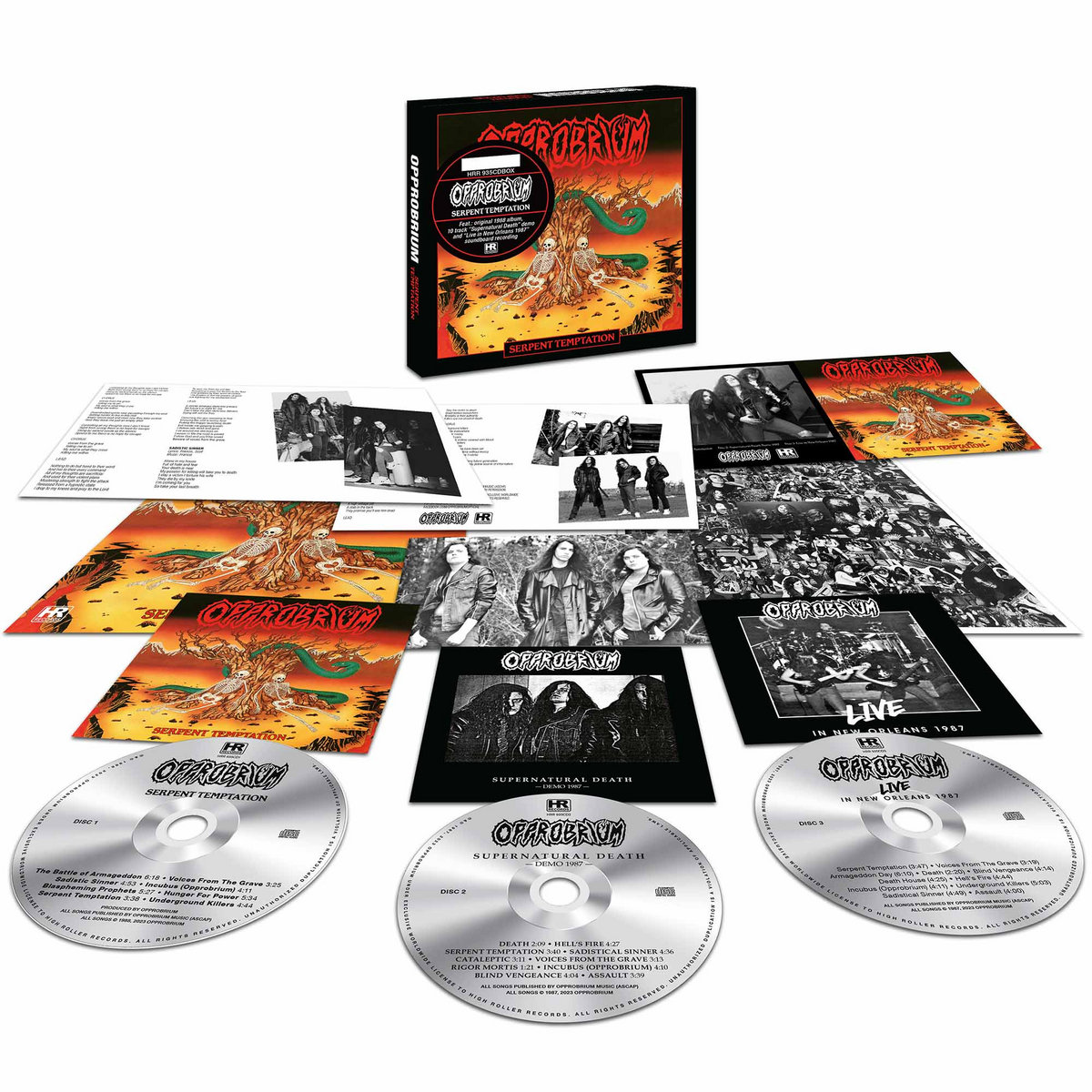 Serpent Temptation (Deluxe Reissue) [High Roller Record] | Opprobrium