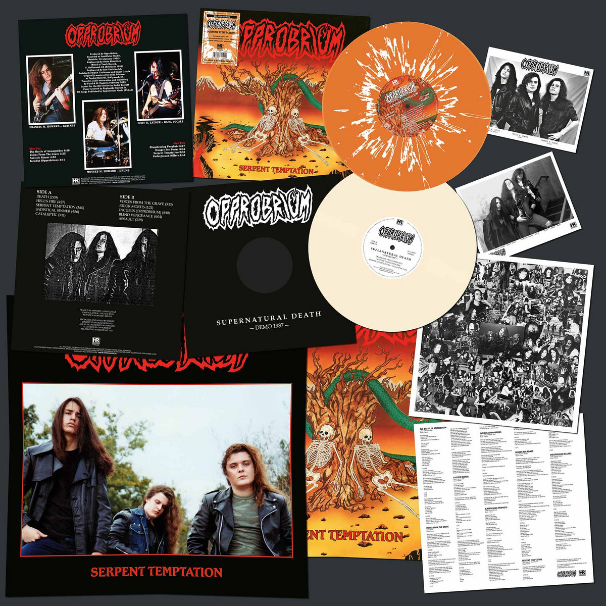 Serpent Temptation (Deluxe Reissue) [High Roller Records] | Opprobrium