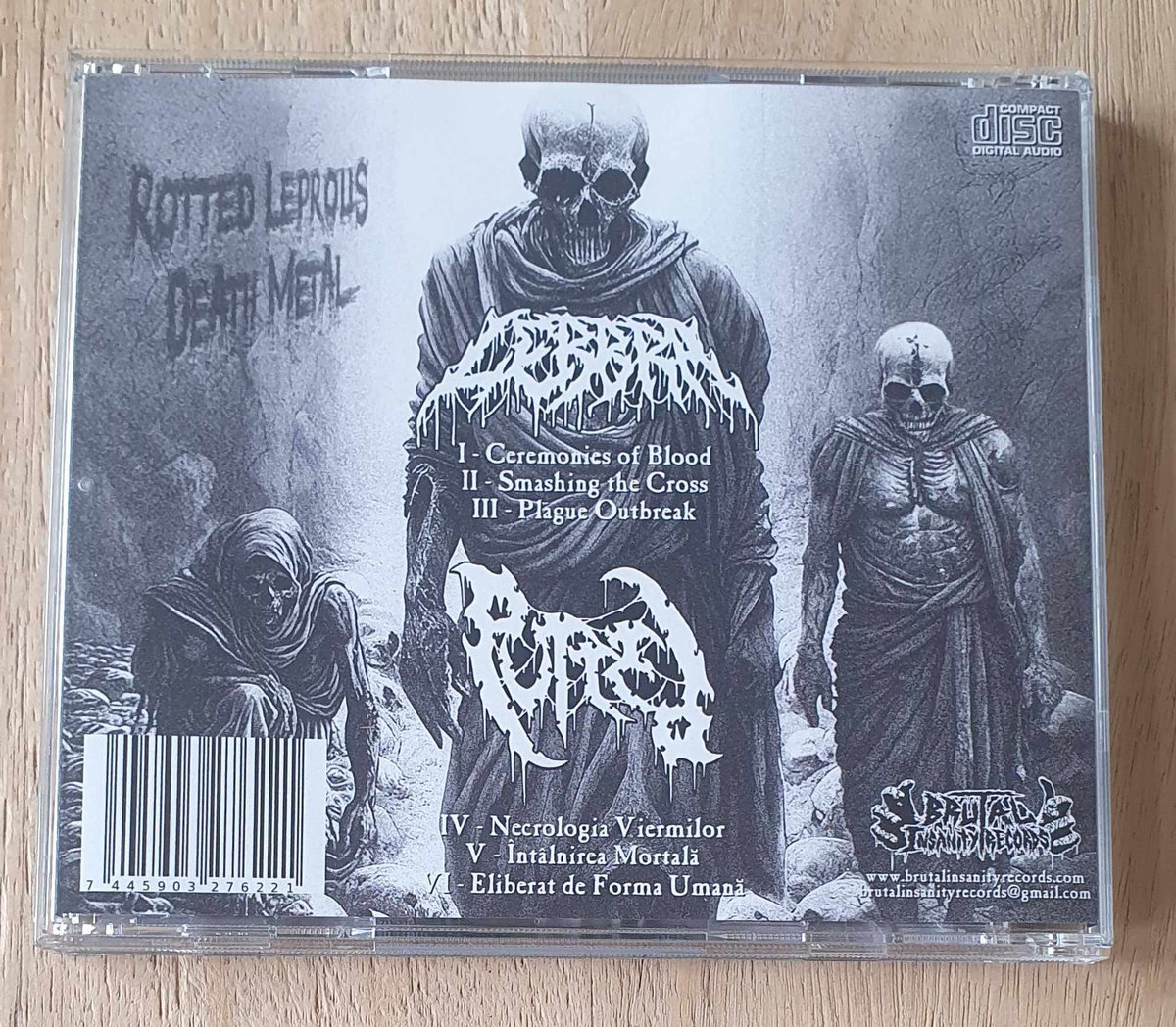 Lebbra / Putred Valley of the Putrid Lepers split | Putred