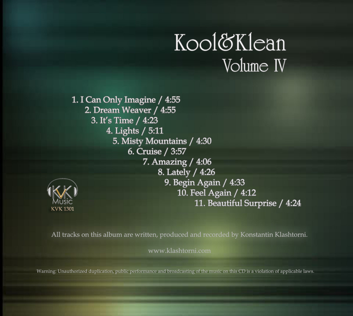 Kool&Klean - Volume IV | Konstantin Klashtorni