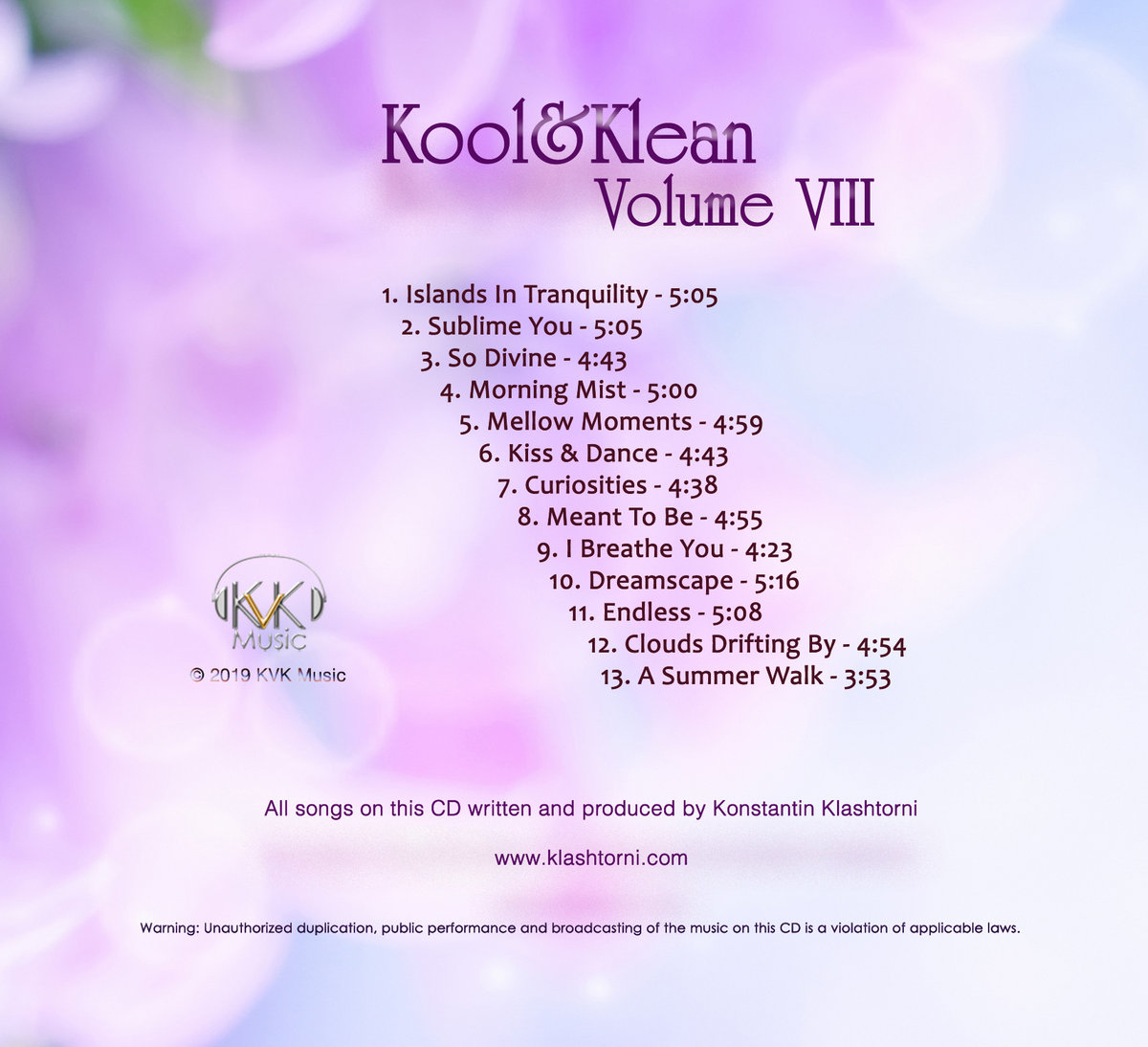 Kool&Klean - Volume VIII | Konstantin Klashtorni