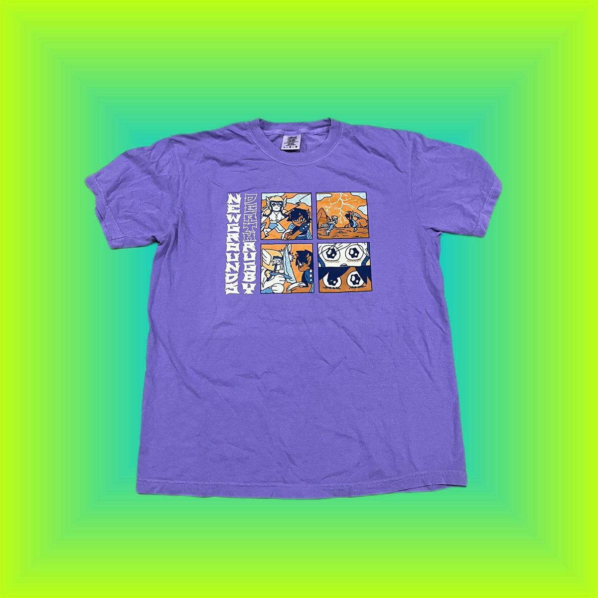 Comic T-Shirt | Newgrounds Death Rugby