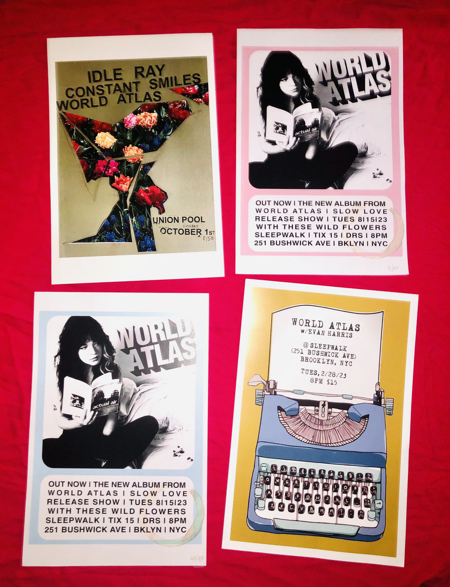 World Atlas 4 Poster Pack | World Atlas