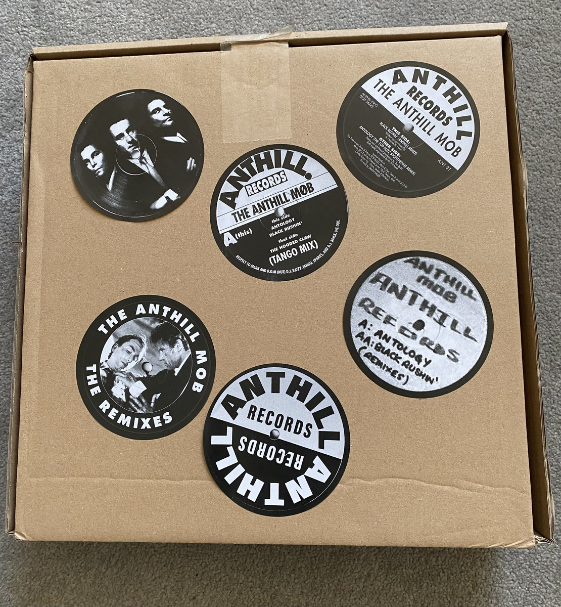 THE ANTHILL MOB ORIGINAL LABELS STICKER SHEET inc. digital download the ...