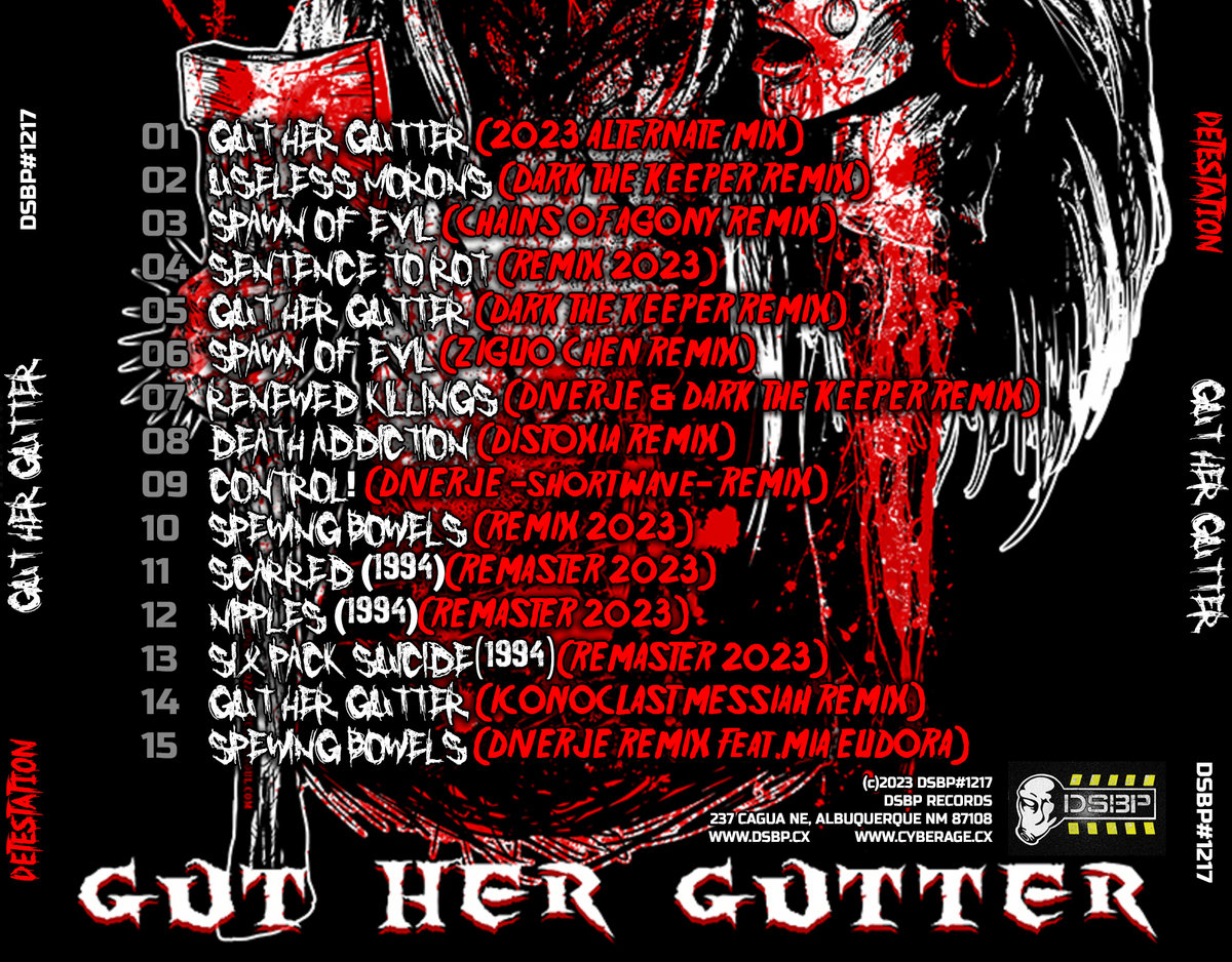 Gut Her Gutter | DETESTATION | DSBP Records