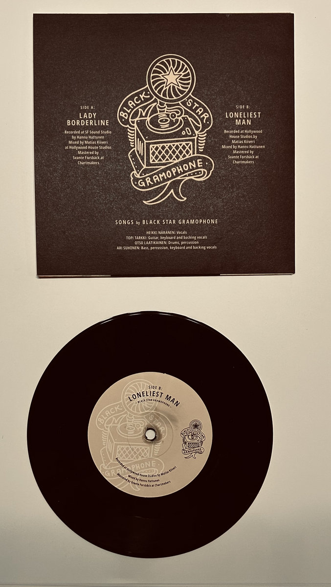 Lady Borderline -single | Black Star Gramophone