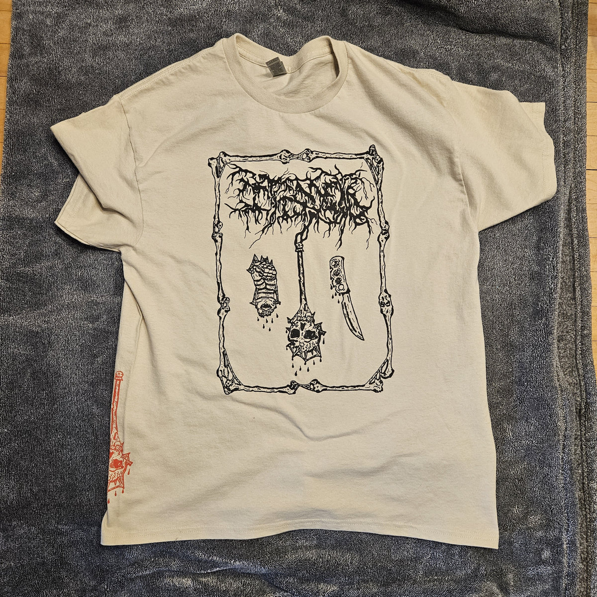 Black Metal Punks Crust White T-Shirt | It Is Dead