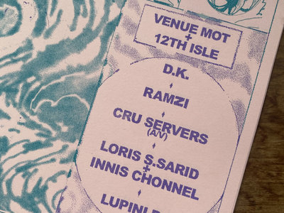 12th Isle x Venue MOT Label Show Print | 12th Isle