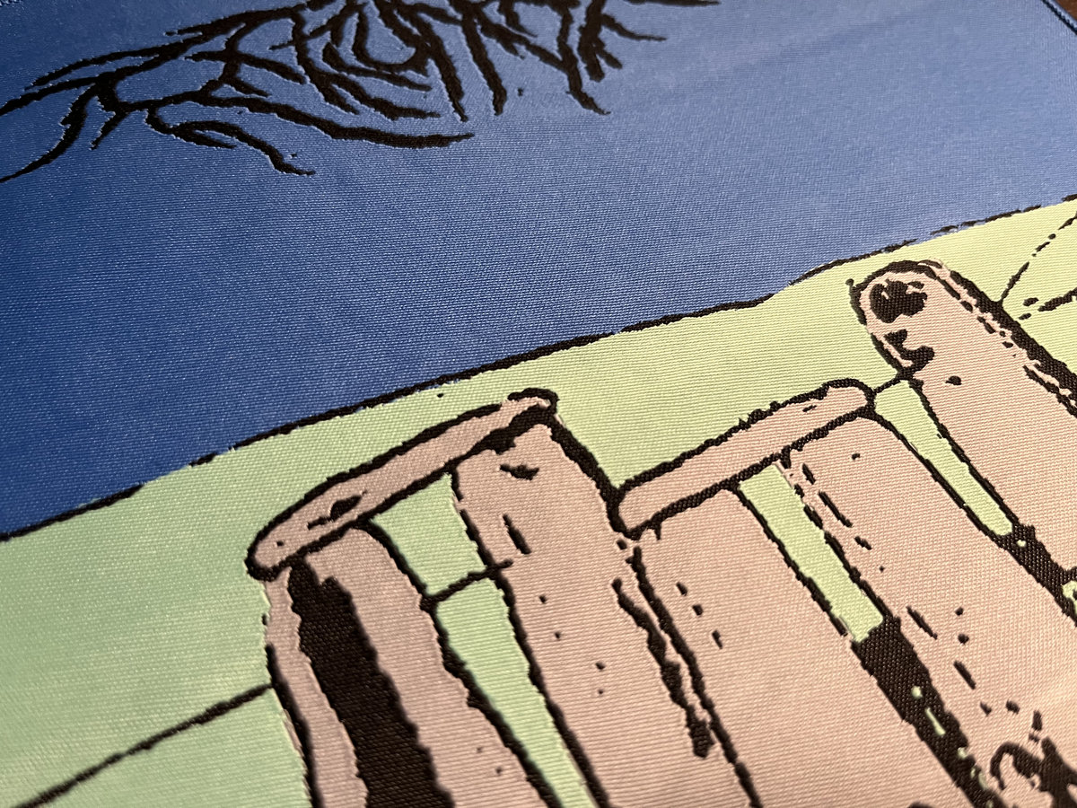 Calufrax - Stonehenge Woven Back Patch | Grime Stone Records