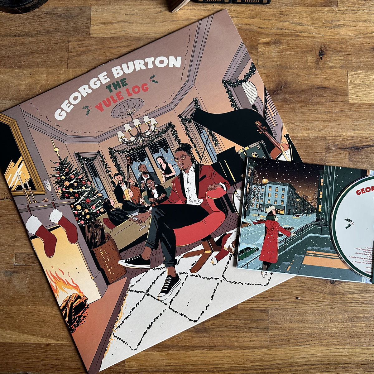 The Yule Log | George Burton