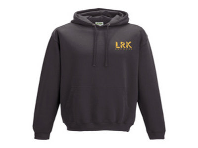 Black LRK logo Hoodie LTD edition | LRK Records