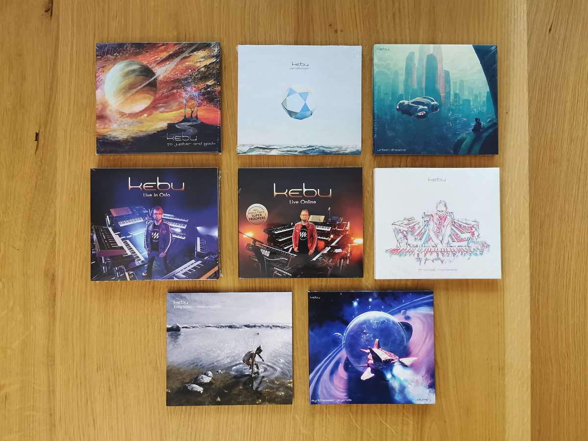 CD discography + photo (PACKAGE DEAL) | Kebu