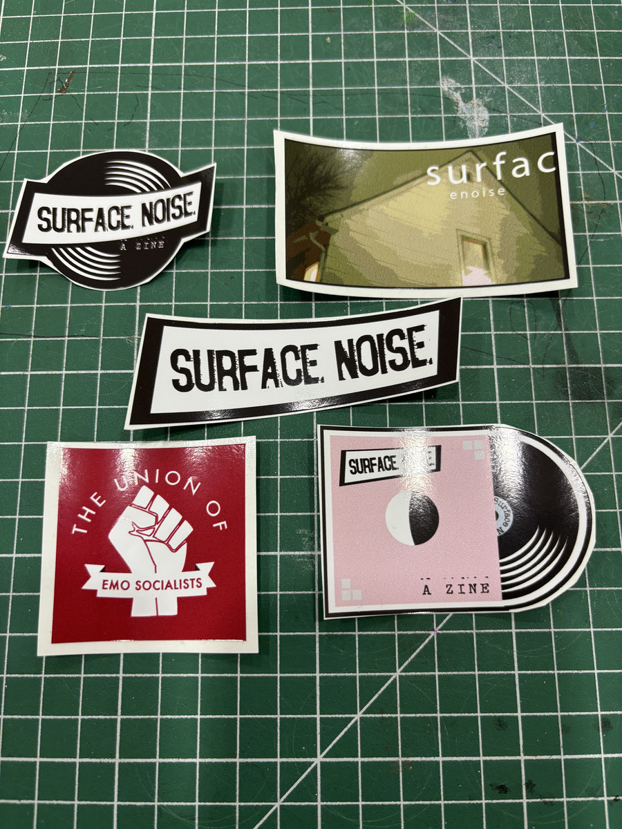 Surface Noise Sticker Pack 2 | Surface Noise Zine