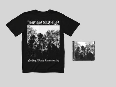 Nothing Worth Remembering T-Shirt + CD Bundle | Begotten
