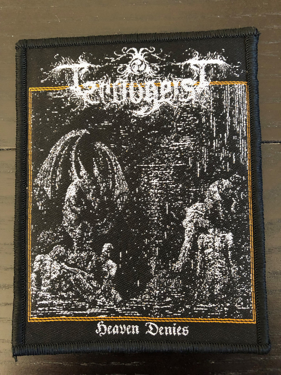 Graugeist- Heaven Denies Woven Patch | Nahetal Klangschmiede