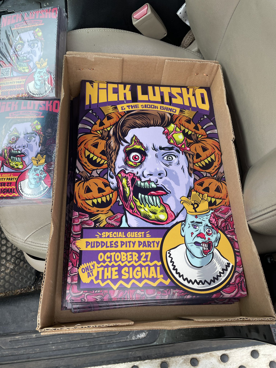 VIP Halloween 2023 Poster | Nick Lutsko