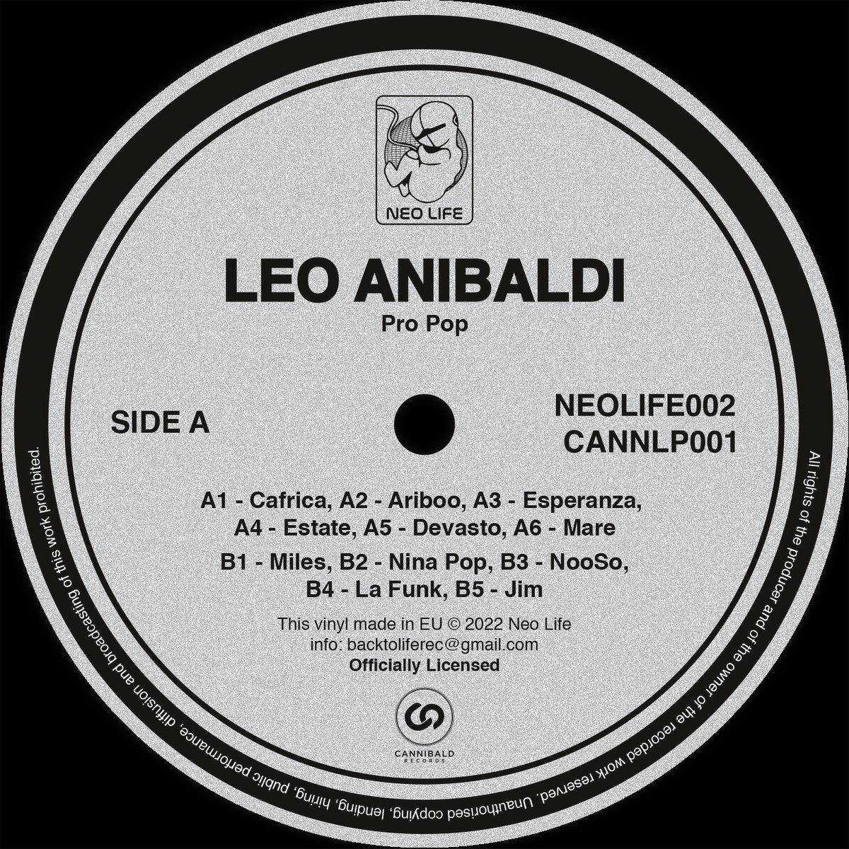 Pro Pop | Leo Anibaldi | Back To Life Records