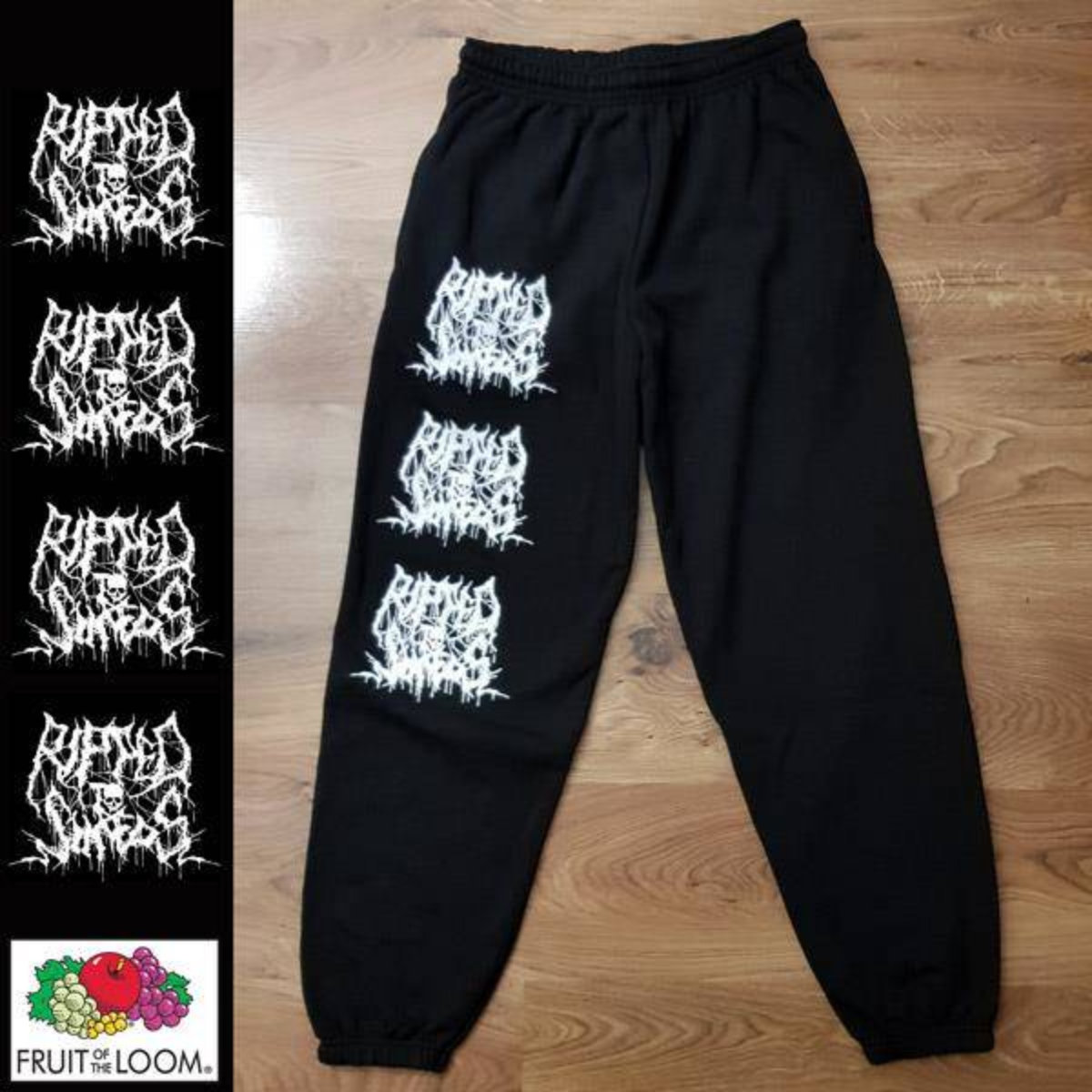 RIPPED TO SHREDS - Logo SWEAT PANTS | Selfmadegod