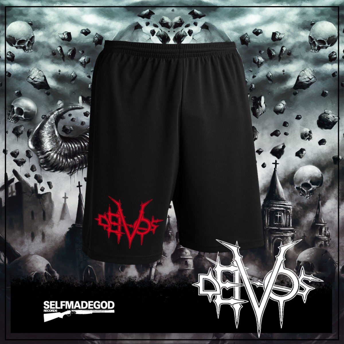DEIVOS - Logo SHORTS | Selfmadegod