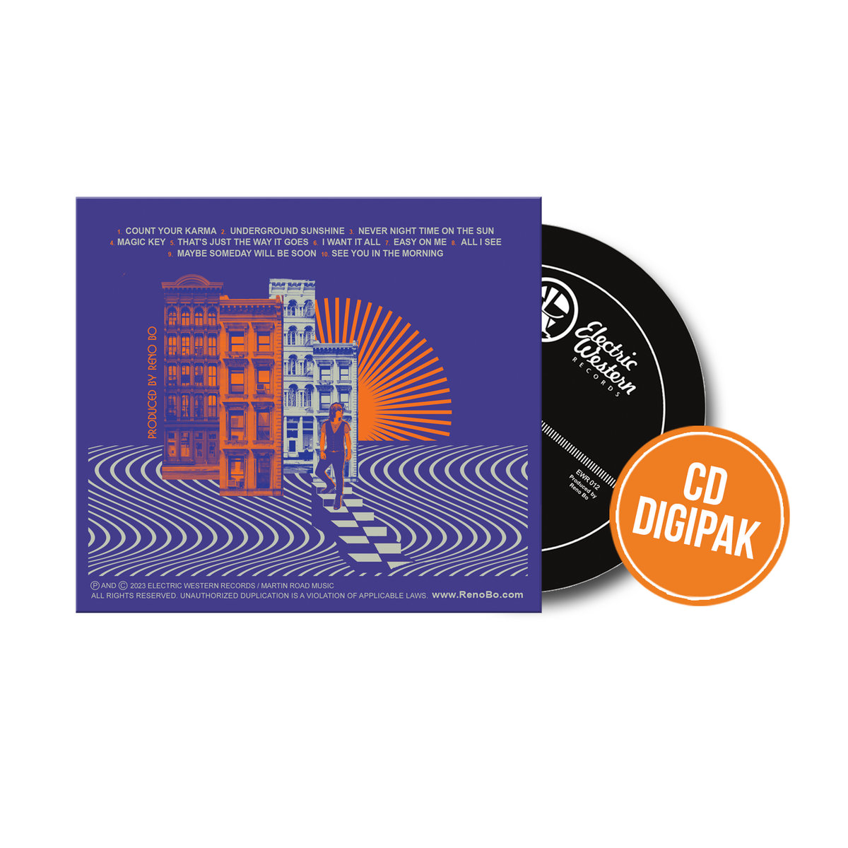 CD DIGIPAK | Reno Bo