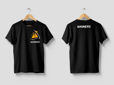 CAUTION DESIGN T-SHIRT | MANNERS