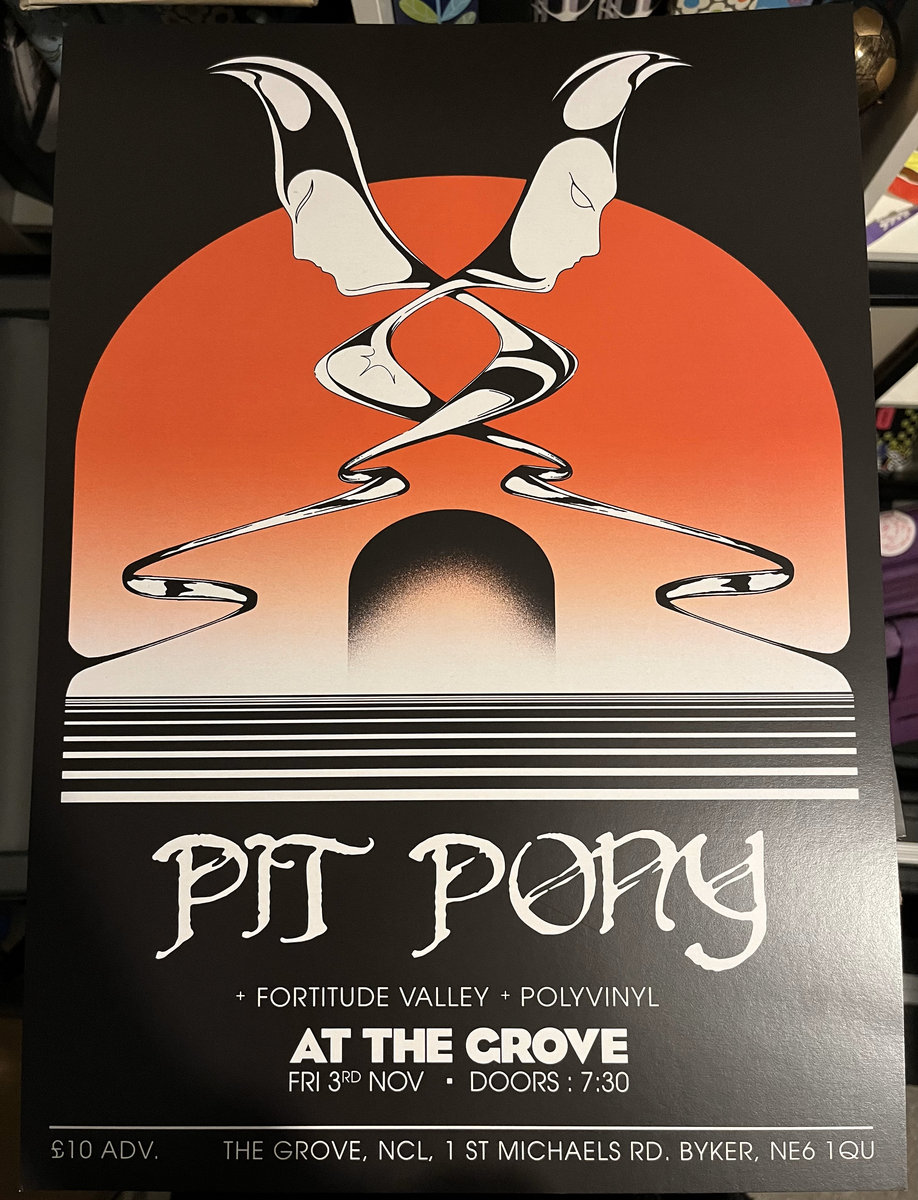Ltd Ed Signed Poster - The Grove Newcastle | Pit Pony