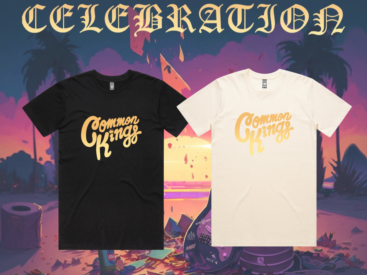 Comon Kings Logo Tee - Standard Colours | Common Kings