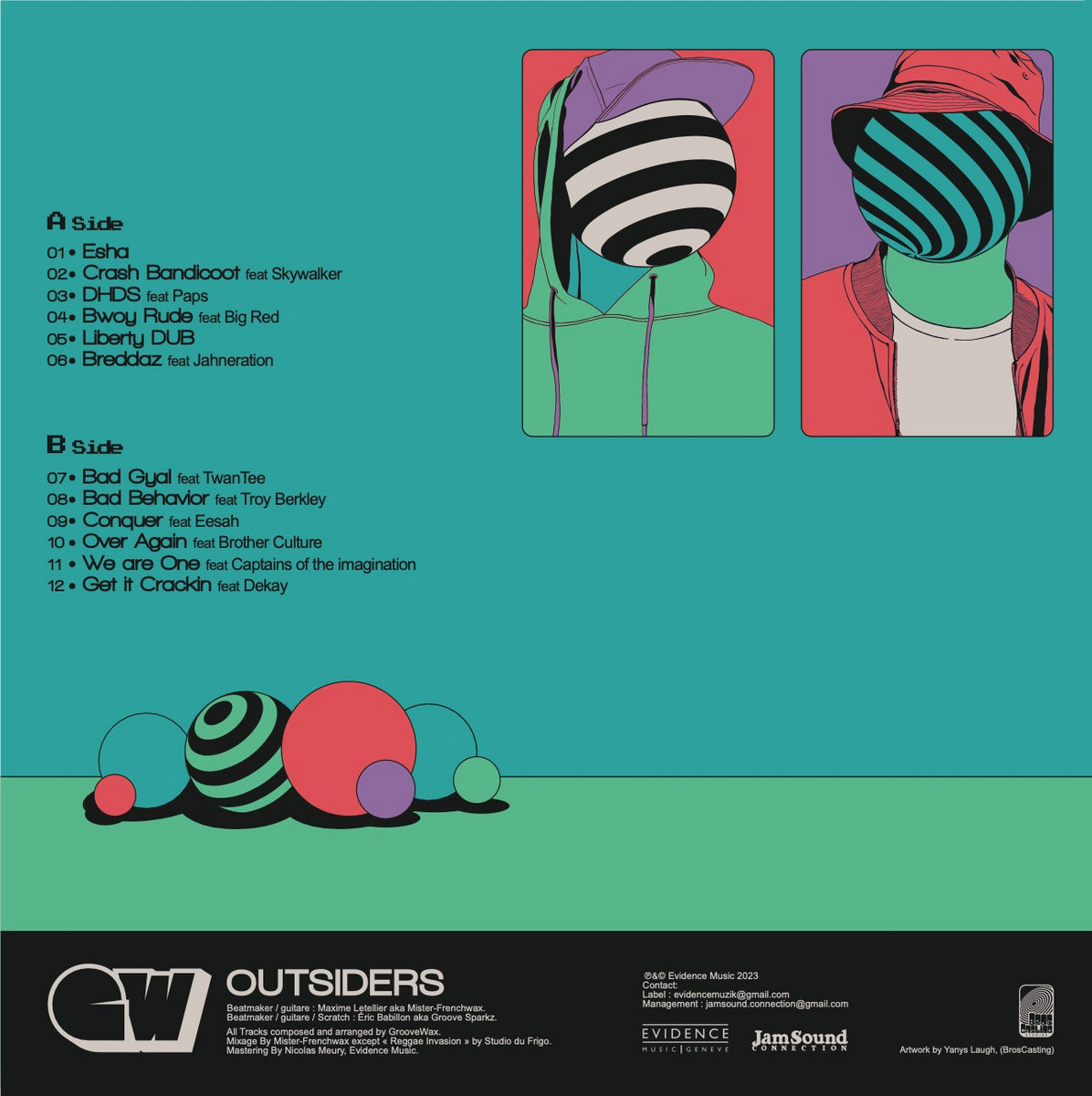 Outsider | Groovewax | Evidence Music